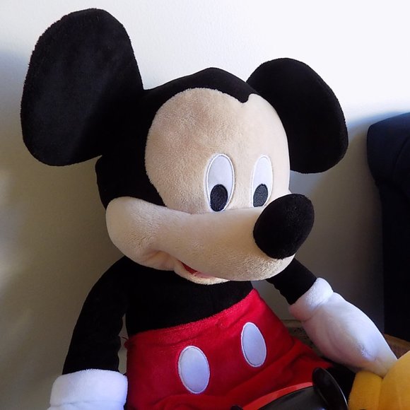 Disney | Toys | Disney Mickey Mouse Plush Mickey And Hot Rod Mickey Toy ...